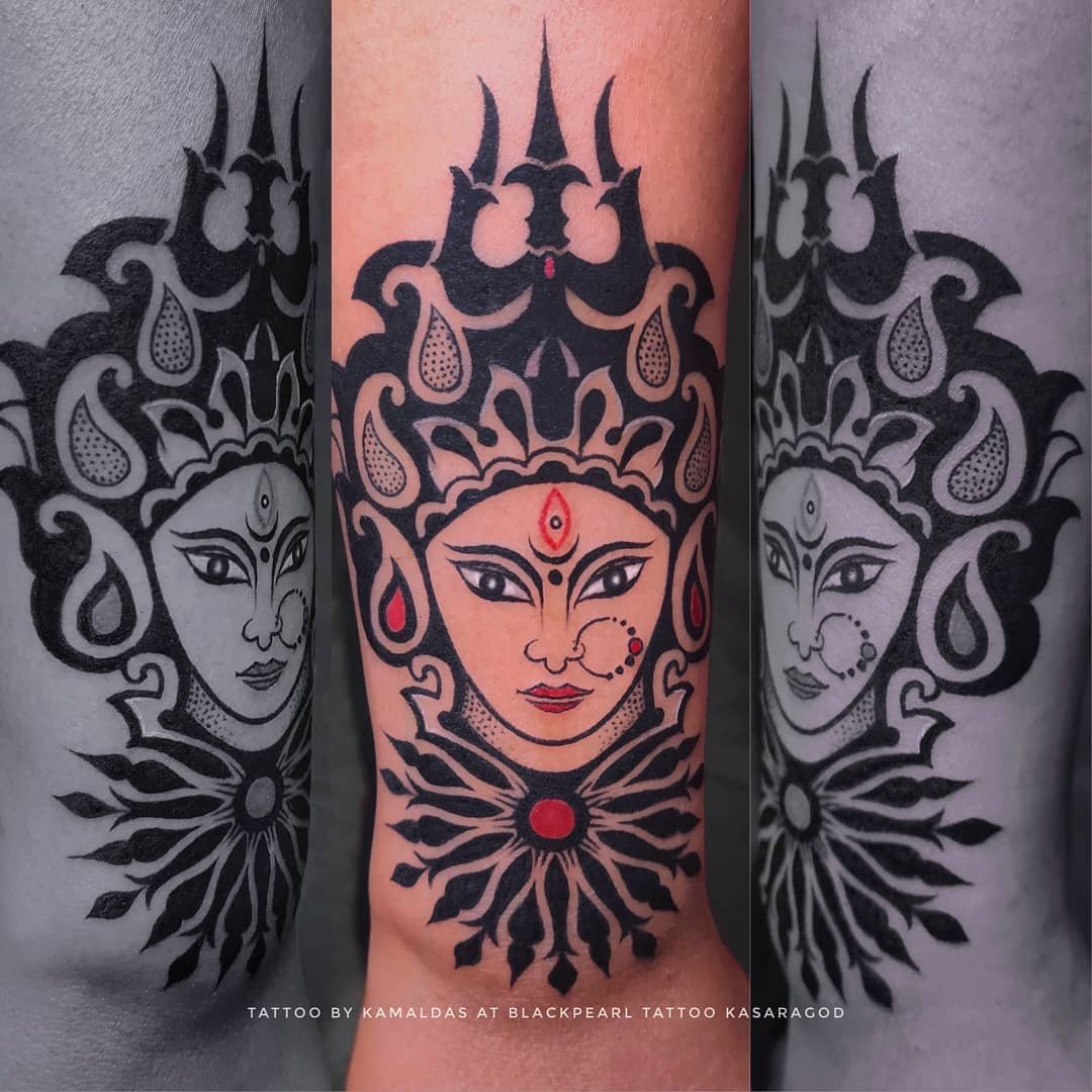 Maa Kali Devi Tattoo Ideas for Men and Women