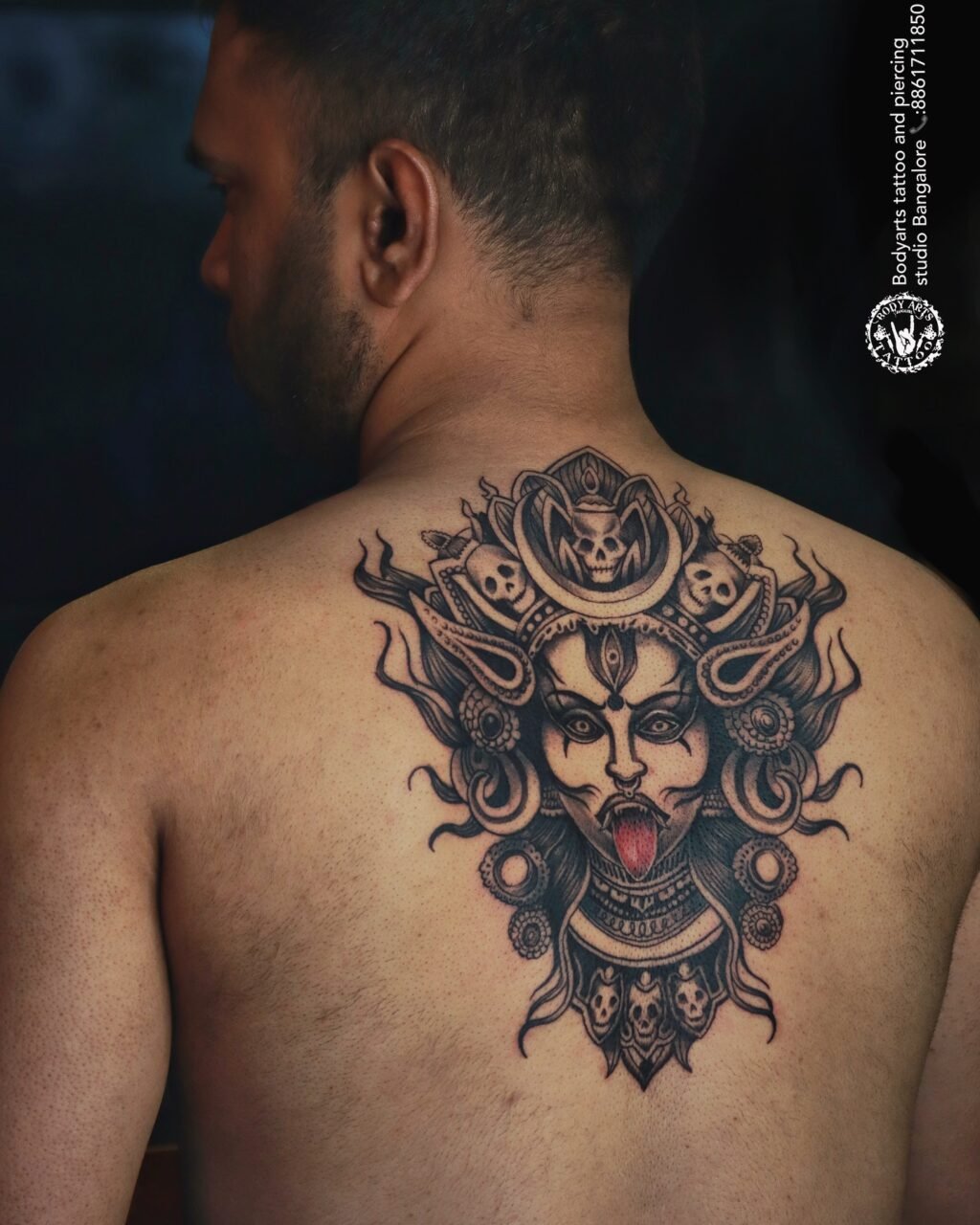 Maa Kali Devi Tattoo Ideas for Men and Women